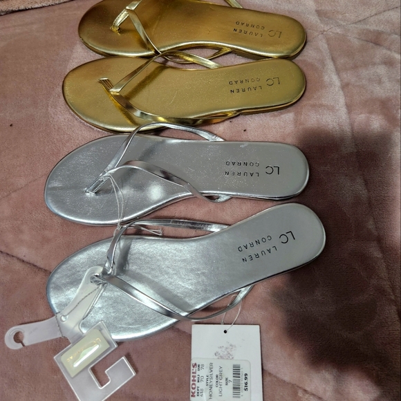 LC Lauren Conrad | Shoes | Lc Lauren Conrad Silver Never Worn With Tag ...